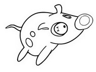 Disegni da colorare Paf il cane