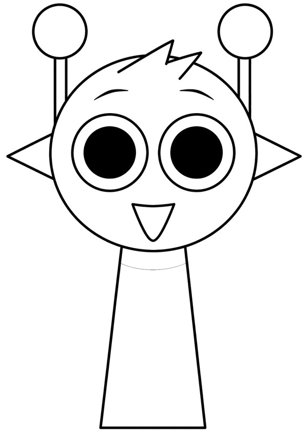 Sprunki - Coloring Pages - Free to Print