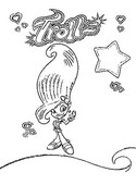 Coloring Pages Trollz - Morning Kids