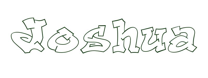 coloring pages for joshua